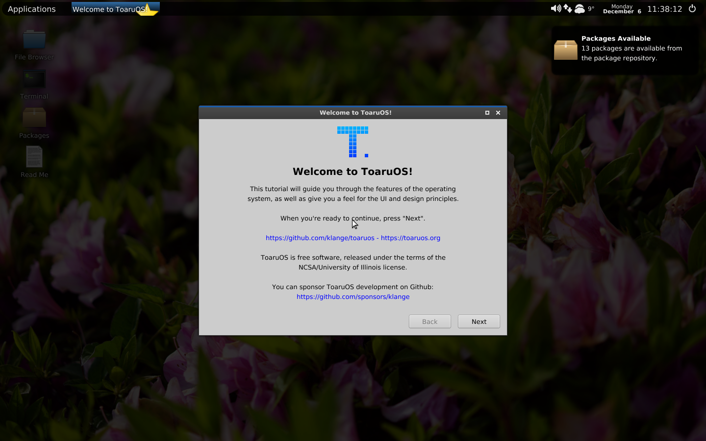 GitHub - klange/toaruos: A completely-from-scratch hobby operating system: bootloader, kernel ...
